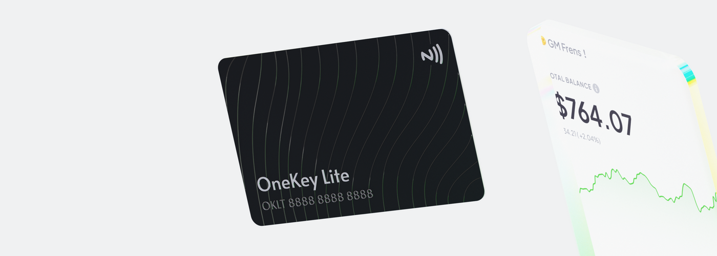 OneKey Lite - 恢复短语备份卡（用于 OneKey 钱包应用程序）（大陆仓库顺丰直发）